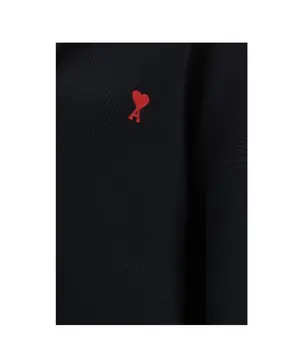 AMI Paris De Coeur Long-sleeved Knitted Jumper