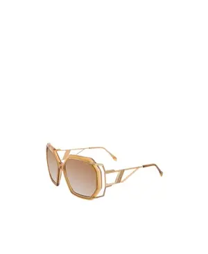 Cazal Logo Octagon Sunglasses