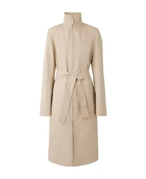 Burberry Funnel Neck Trench Coat