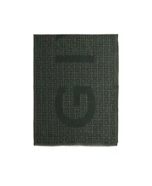 Givenchy Logo Detail Scarf - Black
