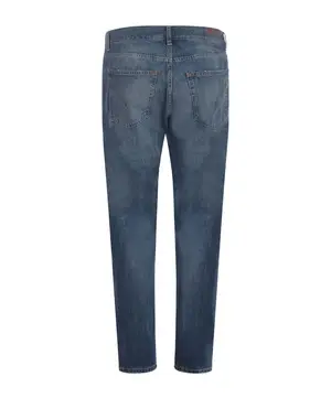 DONDUP Dian Straight-leg Distressed Jeans - Blue