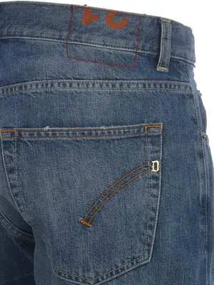 DONDUP Dian Straight-leg Distressed Jeans - Blue