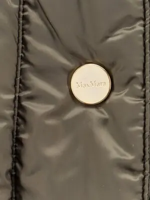 Max Mara Buttoned Hooded Jacket