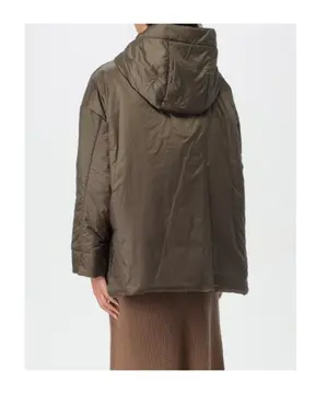 Max Mara Buttoned Hooded Jacket