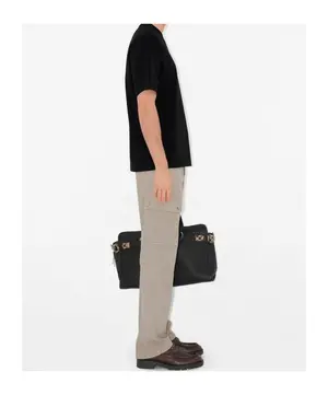 Burberry B Crest Cotton T-shirt - Black