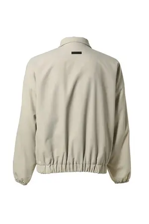 Fear Of God High Collar Zip-up Jacket - Nude