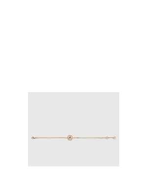 Gucci Interlocking Diamond Bracelet In 18k Rose Gold - Yellow