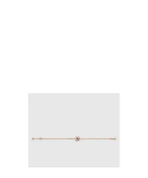 Gucci Interlocking Diamond Bracelet In 18k Rose Gold - Yellow