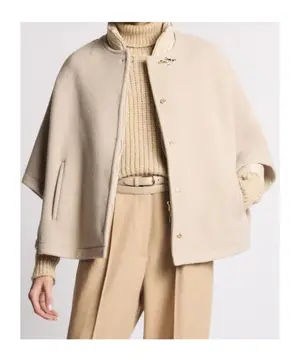 FAY 3-in-1 Double-sided Cape Coat - Light Brown