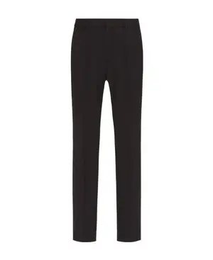 Valentino Garavani Straight Leg Tailored Trousers - Black