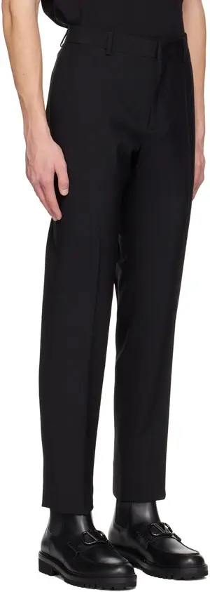 Valentino Garavani Straight Leg Tailored Trousers - Black
