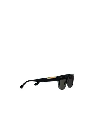 Gucci Rectangular Frame Sunglasses - Black