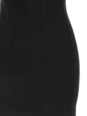 NENSI DOJAKA Sheer Insert Mini Dress