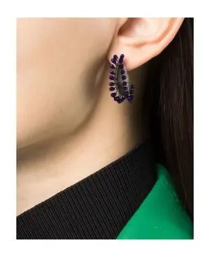 Bottega Veneta Logo Earrings