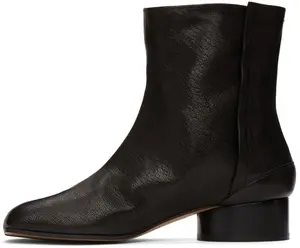 MAISON MARGIELA Tabi Vintage Ankle Boots - Black