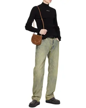 DIESEL® 1dr Twin Double-pouch Shoulder Bag - Brown