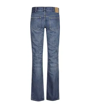 Celine Pearl Jeans In Dark Union Wash Denim
