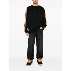 LANVIN Curb Lace Embellished Crewneck Sweatshirt