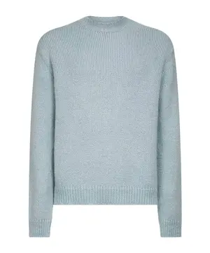 JIL SANDER Crewneck Jumper With Ribbed Hem