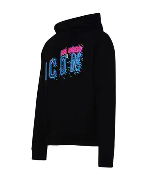 Dsquared2 Icon Printed Drawstring Hoodie