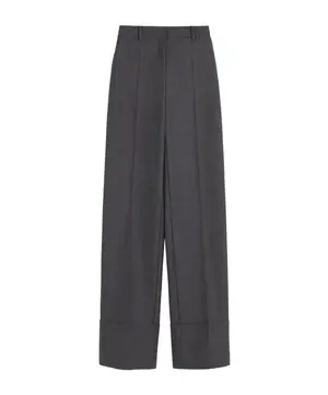 Valentino Garavani High Waist Straight Leg Trousers
