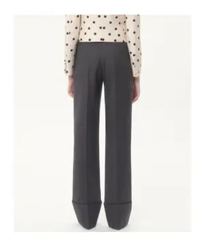 Valentino Garavani High Waist Straight Leg Trousers