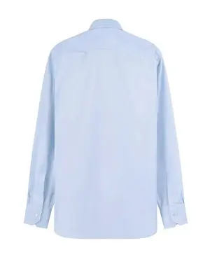 Zegna Dress Business Long-sleeved Shirt - Blue