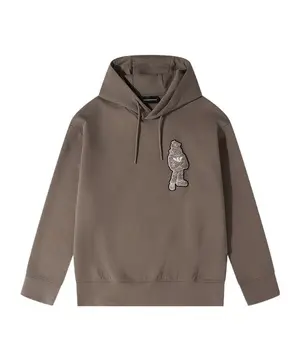 Emporio Armani Patch Detail Hoodie - Green