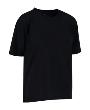 Khaite Mae Logo Patch Crewneck T-shirt In Cotton