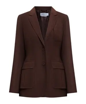 Gabriela Hearst Tailored Long Sleeve Blazer