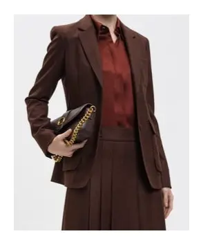 Gabriela Hearst Tailored Long Sleeve Blazer