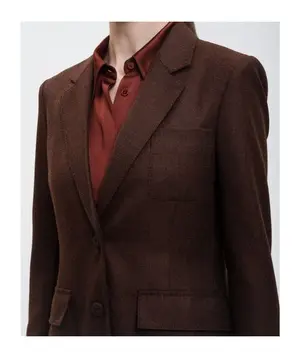 Gabriela Hearst Tailored Long Sleeve Blazer