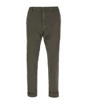 DONDUP Tapered Trousers - Black