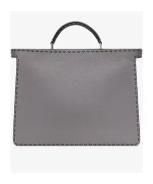 Fendi Peekaboo Iseeu Selleria Medium Tote Bag - Grey