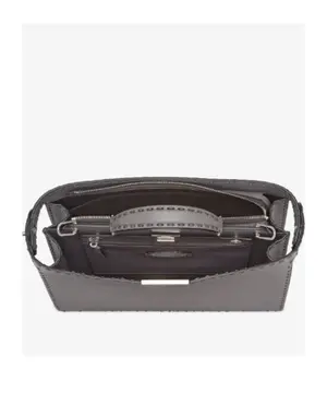Fendi Peekaboo Iseeu Selleria Medium Tote Bag - Grey