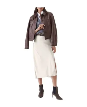 Brunello Cucinelli Midi Skirt