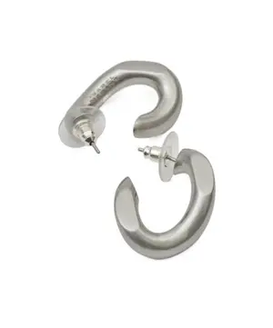 Isabel Marant Étoile Logo Engraved Hoop Earrings