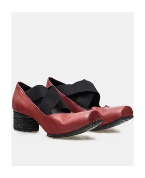UMA WANG High-heeled Ballet Flats With Elastic Straps - Black
