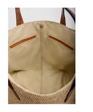 IBELIV Laza Ii Woven Tote Bag - Tea