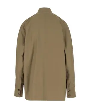 Saint Laurent Saharienne Buttoned Long-sleeved Shirt - No