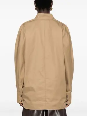 Saint Laurent Saharienne Buttoned Long-sleeved Shirt - No