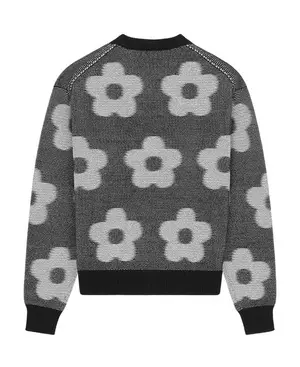 Kenzo Flower Spot Jacquard Cardigan