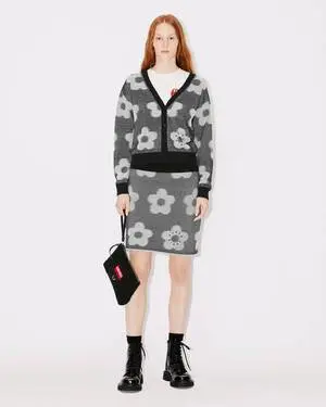 Kenzo Flower Spot Jacquard Cardigan