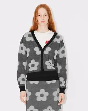 Kenzo Flower Spot Jacquard Cardigan