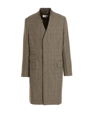 Maison Margiela Checked Coats For Men