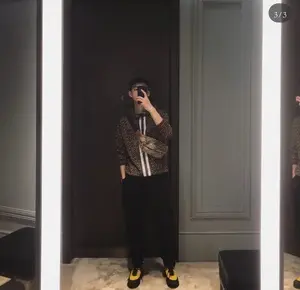 Burberry Striped Monogram-print Hoodie