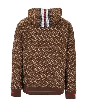 Burberry Striped Monogram-print Hoodie