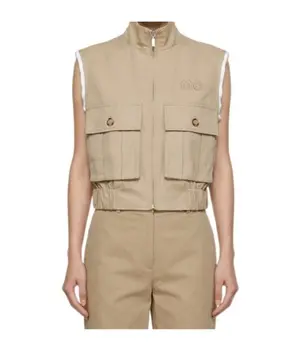 Marissa Chiara Sleeveless Zip-up Vest