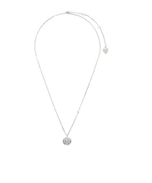 Acne Studios Acne Studios Logo Pendant Necklace Silver