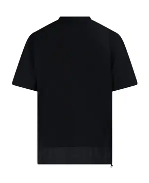 Prada Jersey And Re-nylon T-shirt